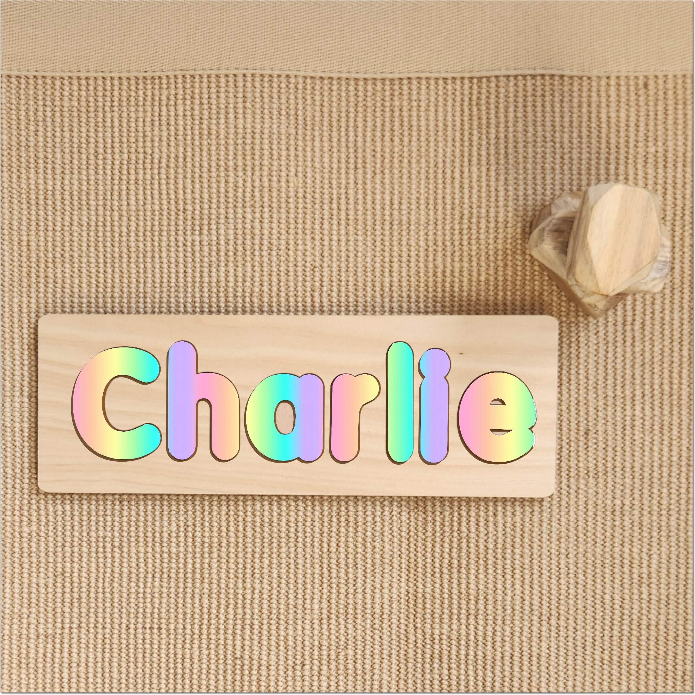 Personalised Name Puzzle - Choose your letter design – jellybeannz